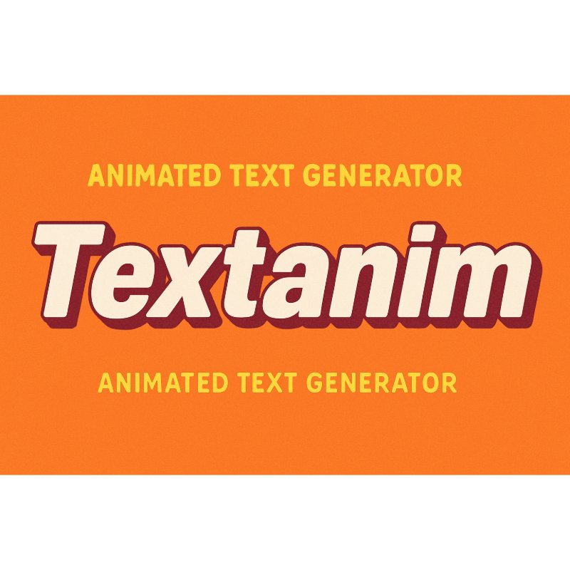 Textanim - Free Animated Text Generator